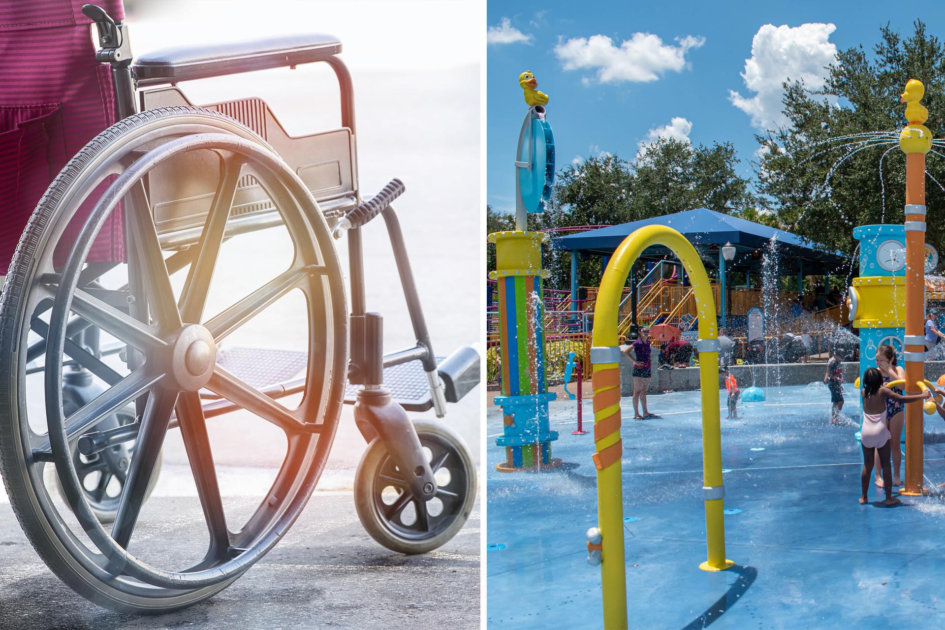 Chłopiec na wózku wyproszony z wodnego placu zabaw. "Jawna ...