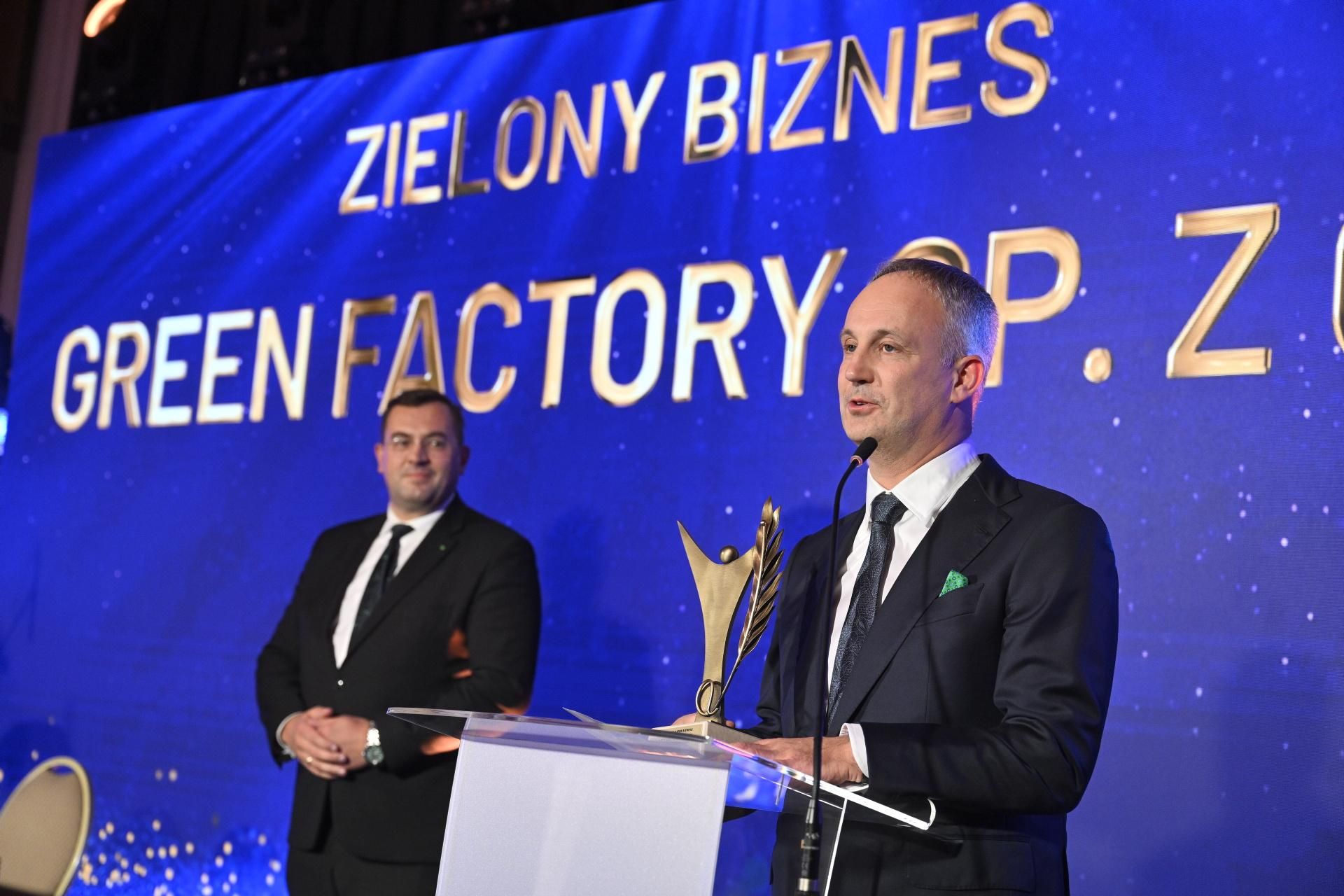 Green Factory nagrodzona Złotym Laurem! „Firma to 100 proc. polskiego ...