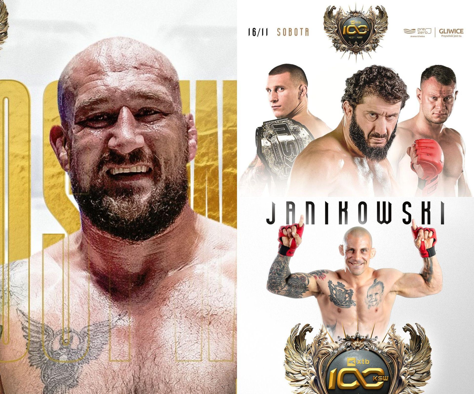 KSW 100 - KARTA WALK, WALKI, ZAWODNICY. Kto walczy na XTB KSW 16.11. ...