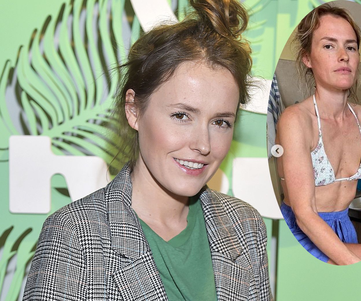 Zmroziło nas, gdy zobaczyliśmy Olgę Frycz w staniku! Serwuje dziecku ...