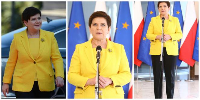 Stylizacja Beaty Szydło doceniona przez polskiego projektanta. Daniel ...