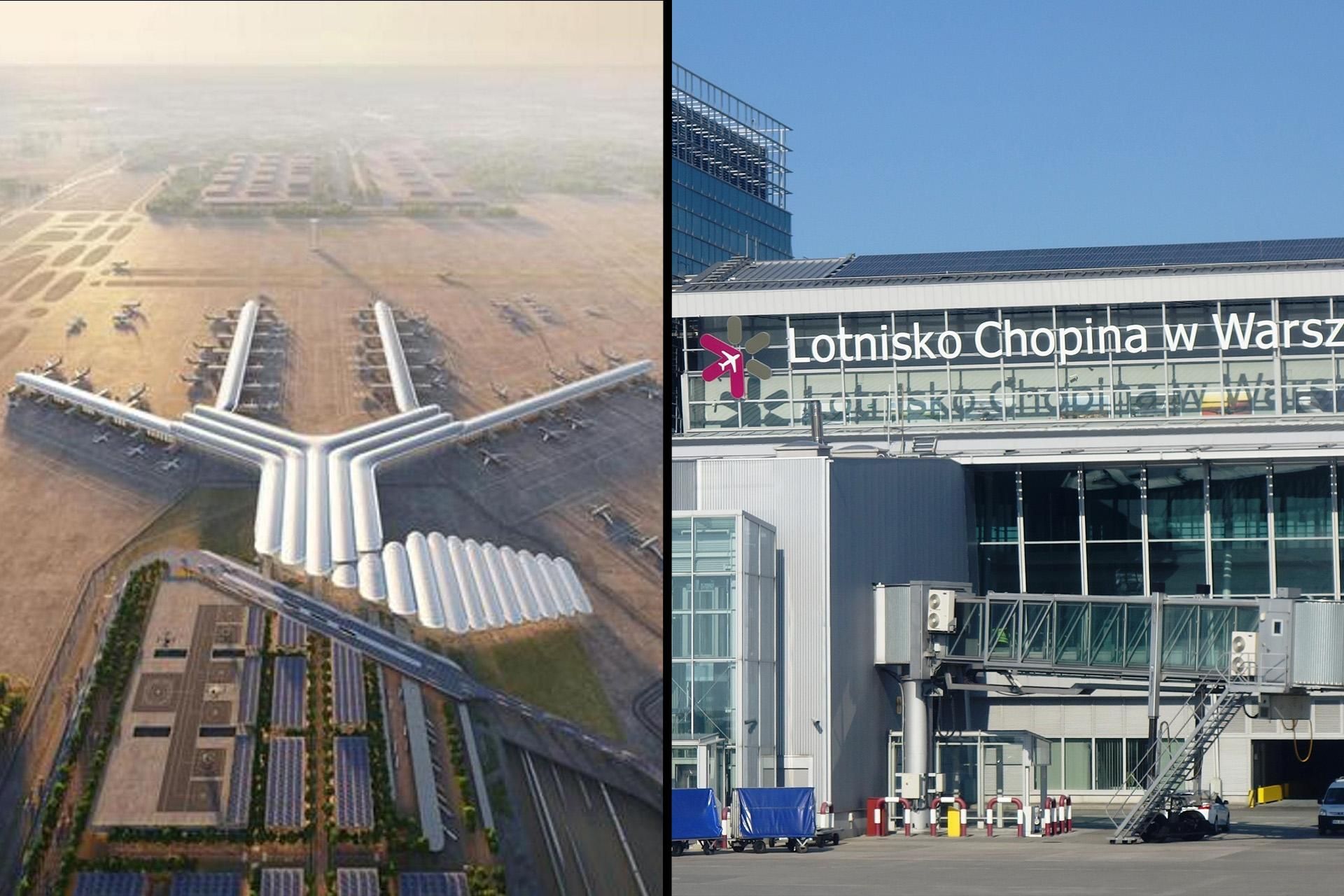 Koniec lotniska Chopina przez CPK? Pełnomocnik rozwiewa wątpliwości ...