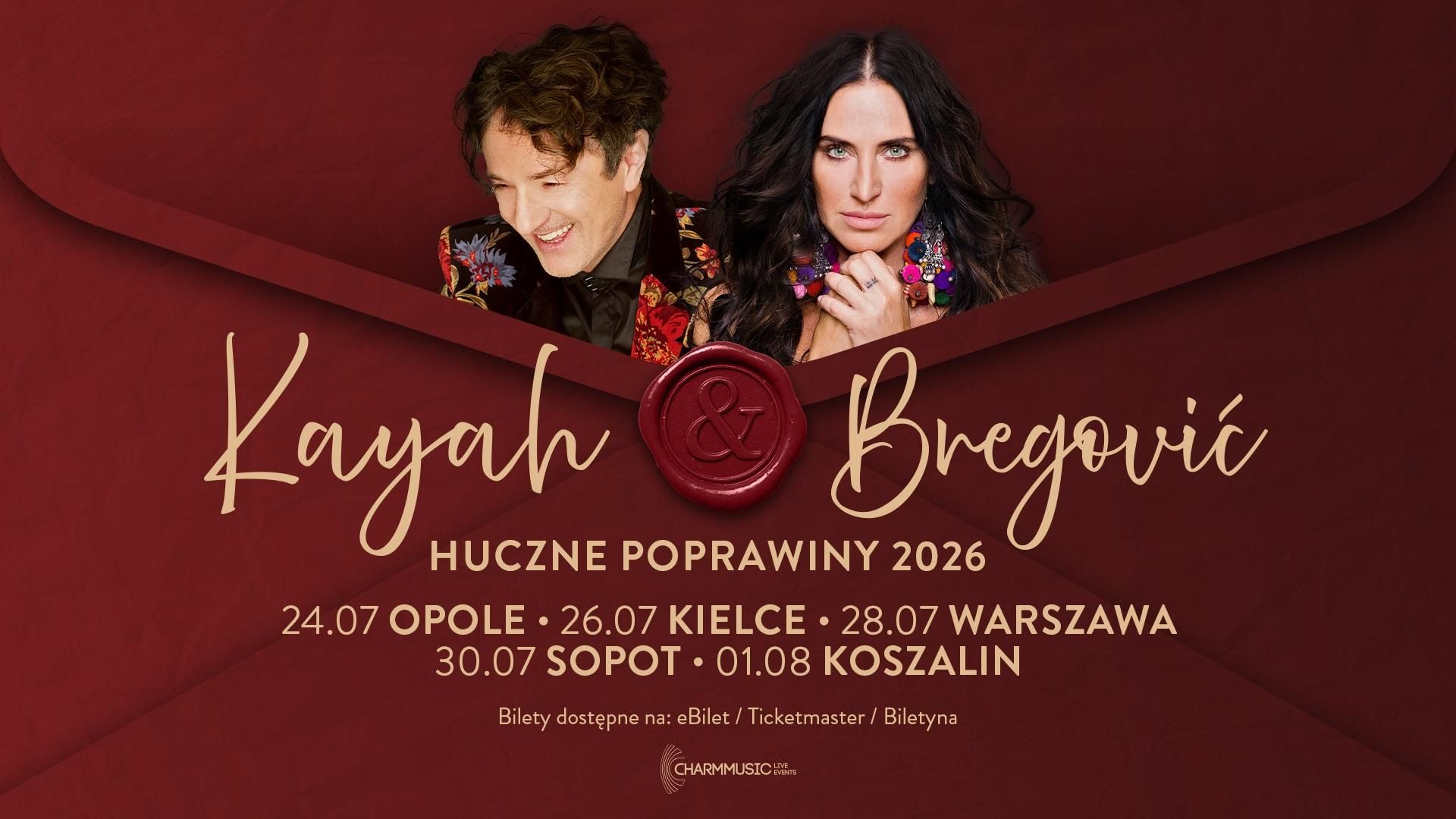Kayah i Bregović zapraszają na Huczne Poprawiny 2026! 5 wyjątkowych ...