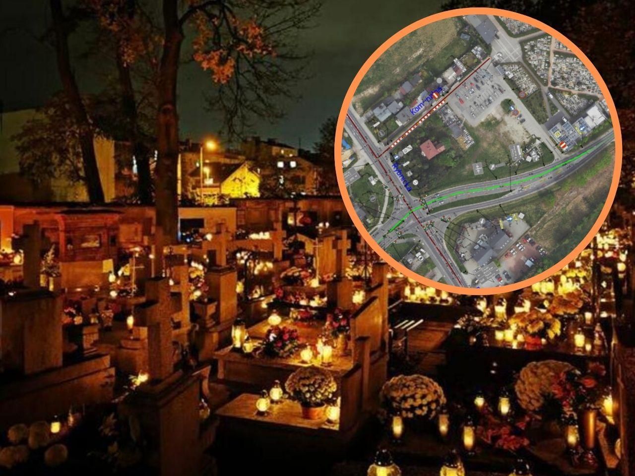 Wszystkich Świętych 2024. Zmiana organizacji ruchu w Żorach. Te ulice zmienią się w ...