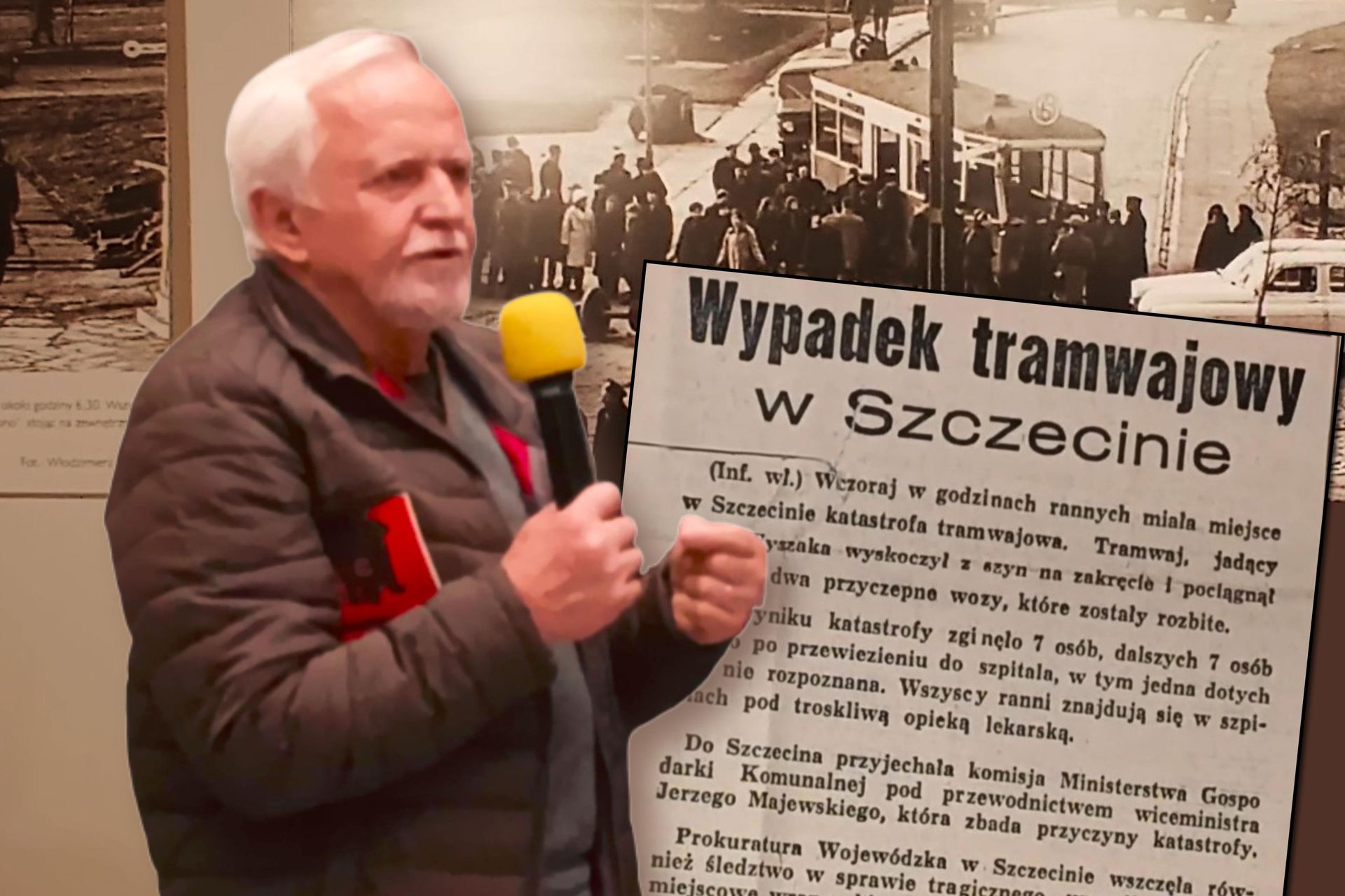 Pan Paweł jechał tramwajem, w którym 7 grudnia 1967 roku zginęło 15 ...
