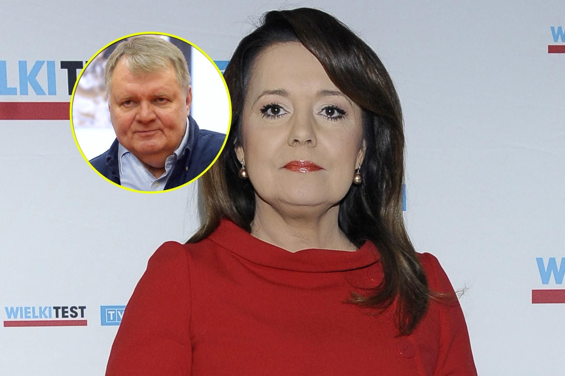 Prezenter TV Republika przerwał program i zwrócił się do Danuty ...