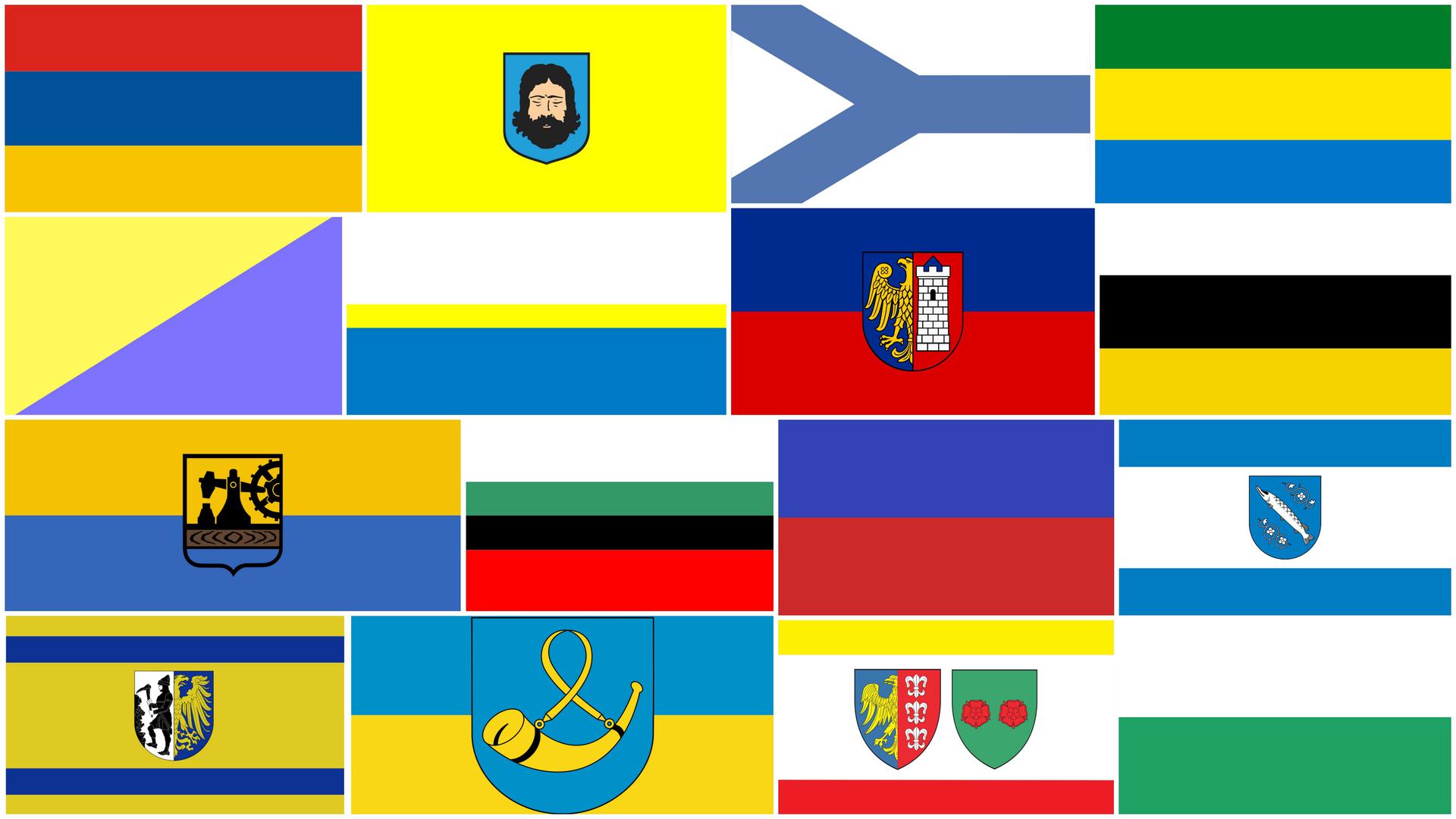 QUIZ: Znacie flagi miast Śląska i Zagłębia? Nie będzie łatwo! - Śląsk ...