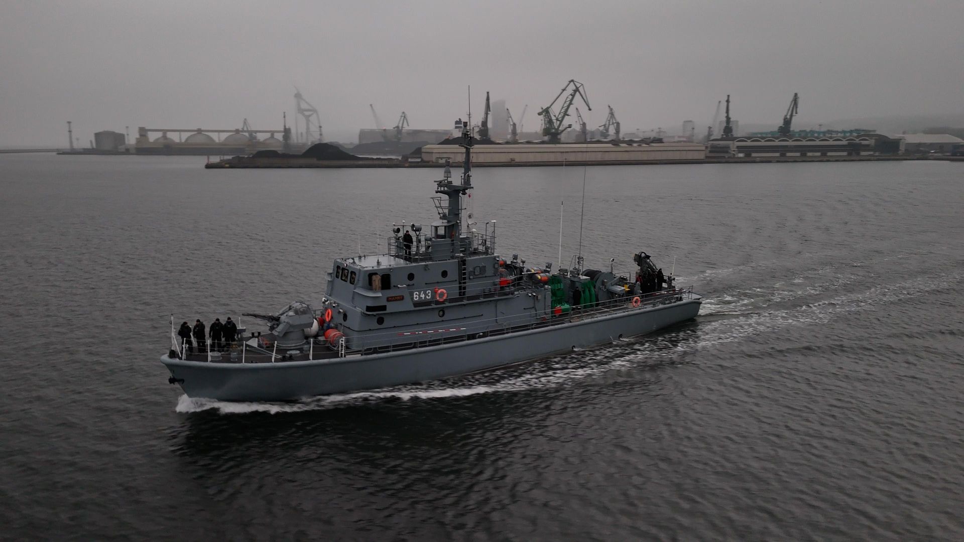 ORP Mamry wraca do służby. Modernizacja zakończona przed terminem - Portal Obronny