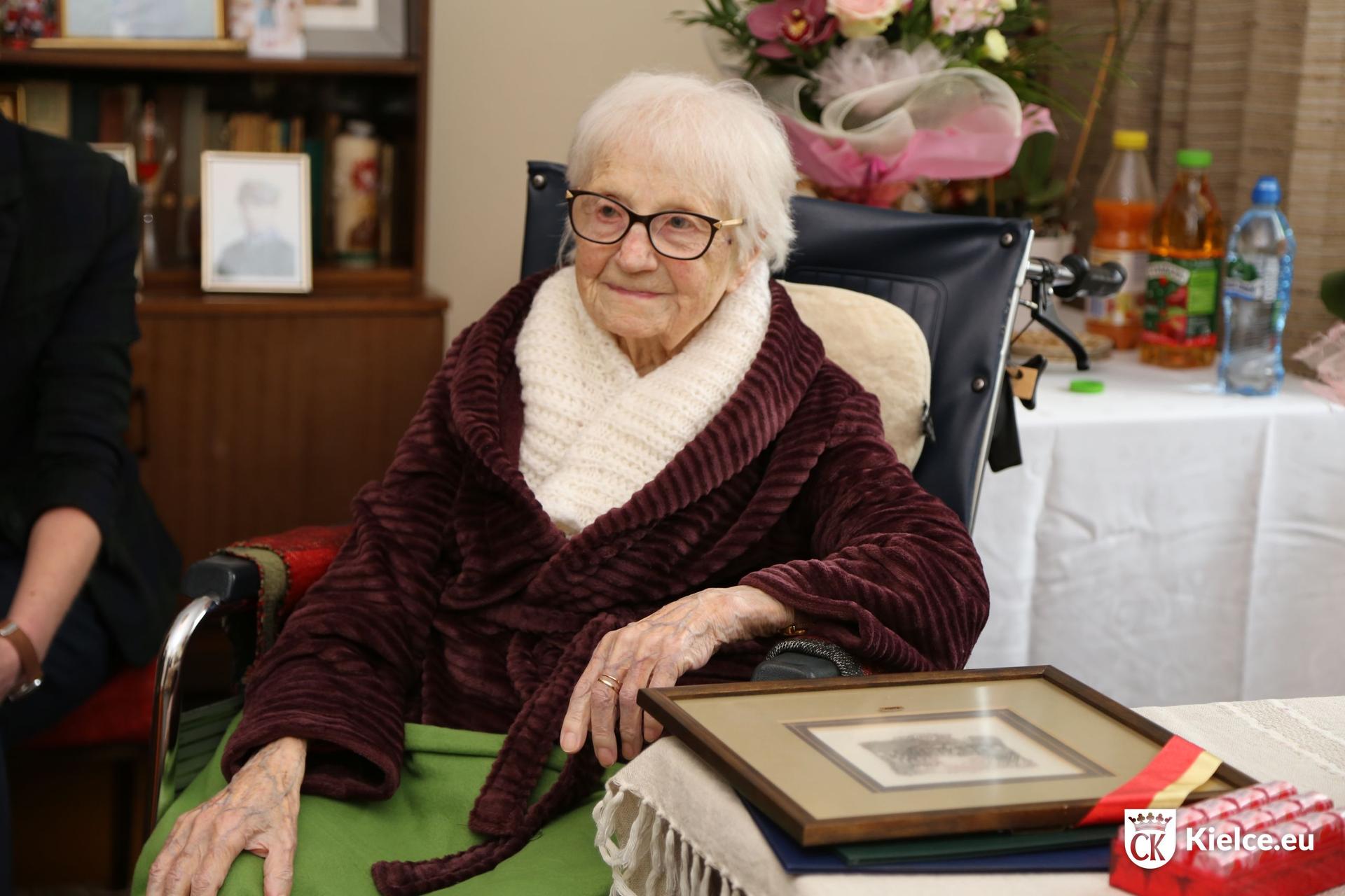 Pelagia Barwicka z Kielc świętuje setne urodziny. W czasie wojny ...