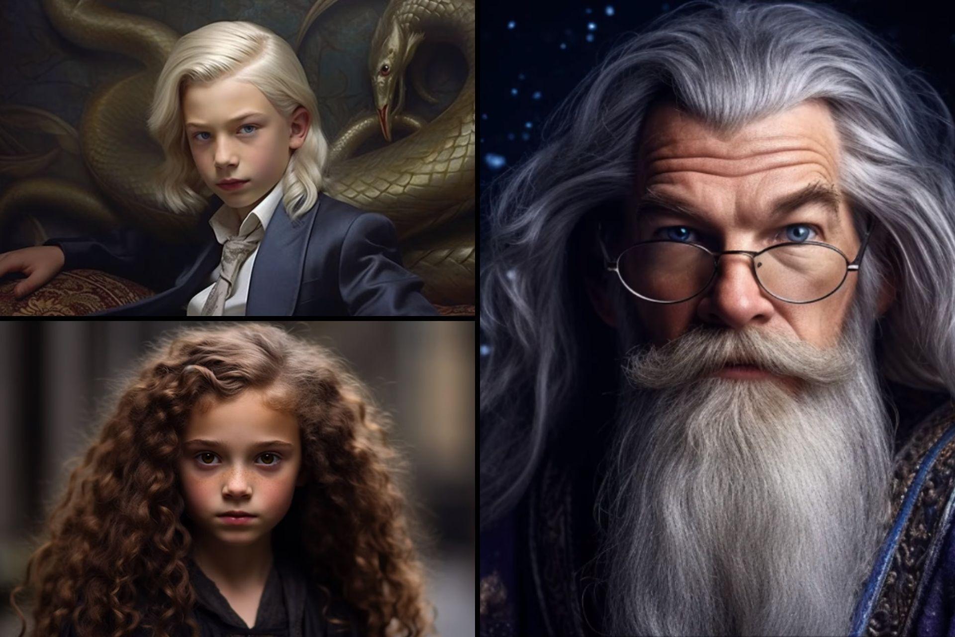 Harry Potter. Postacie z książek na obrazach sztucznej inteligencji! - Nerdsfera Radio ESKA