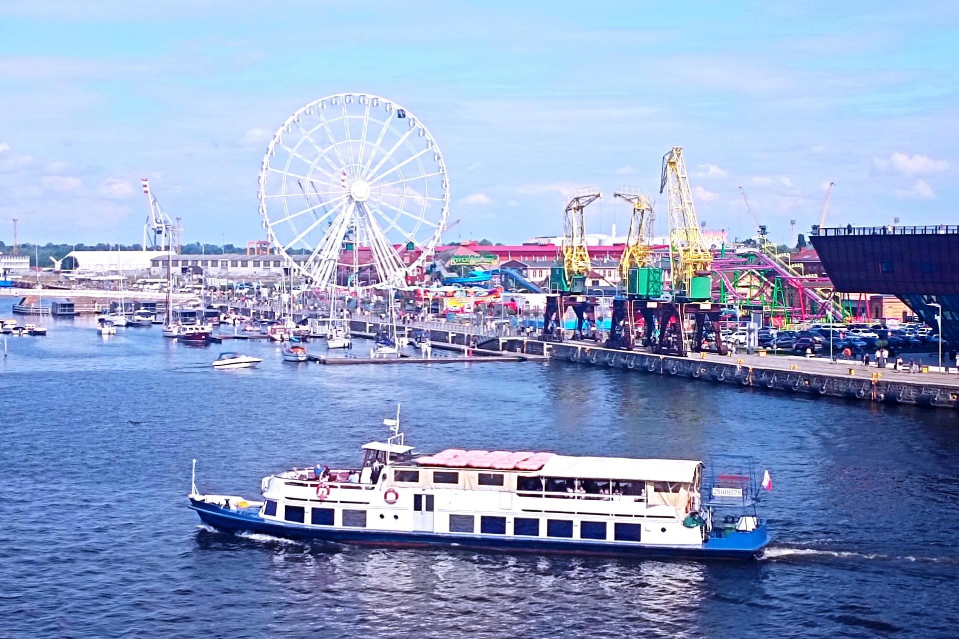 Wheel of Szczecin powróciło na Łasztownię. Kiedy będzie można przejechać się ogromnym kołem ...