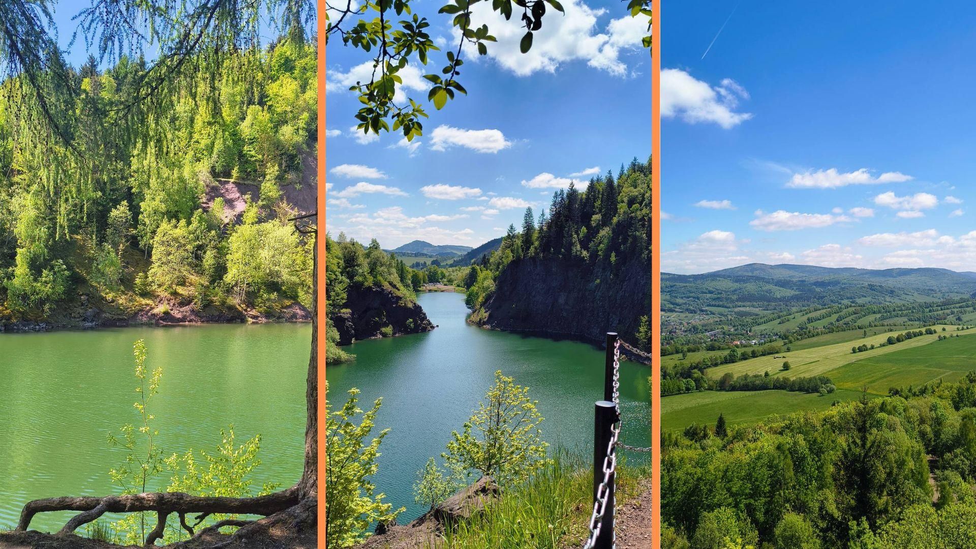 Dolnośląskie Morskie Oko jest 1,5 h od Wrocławia. Widoki jak w Tatrach ...