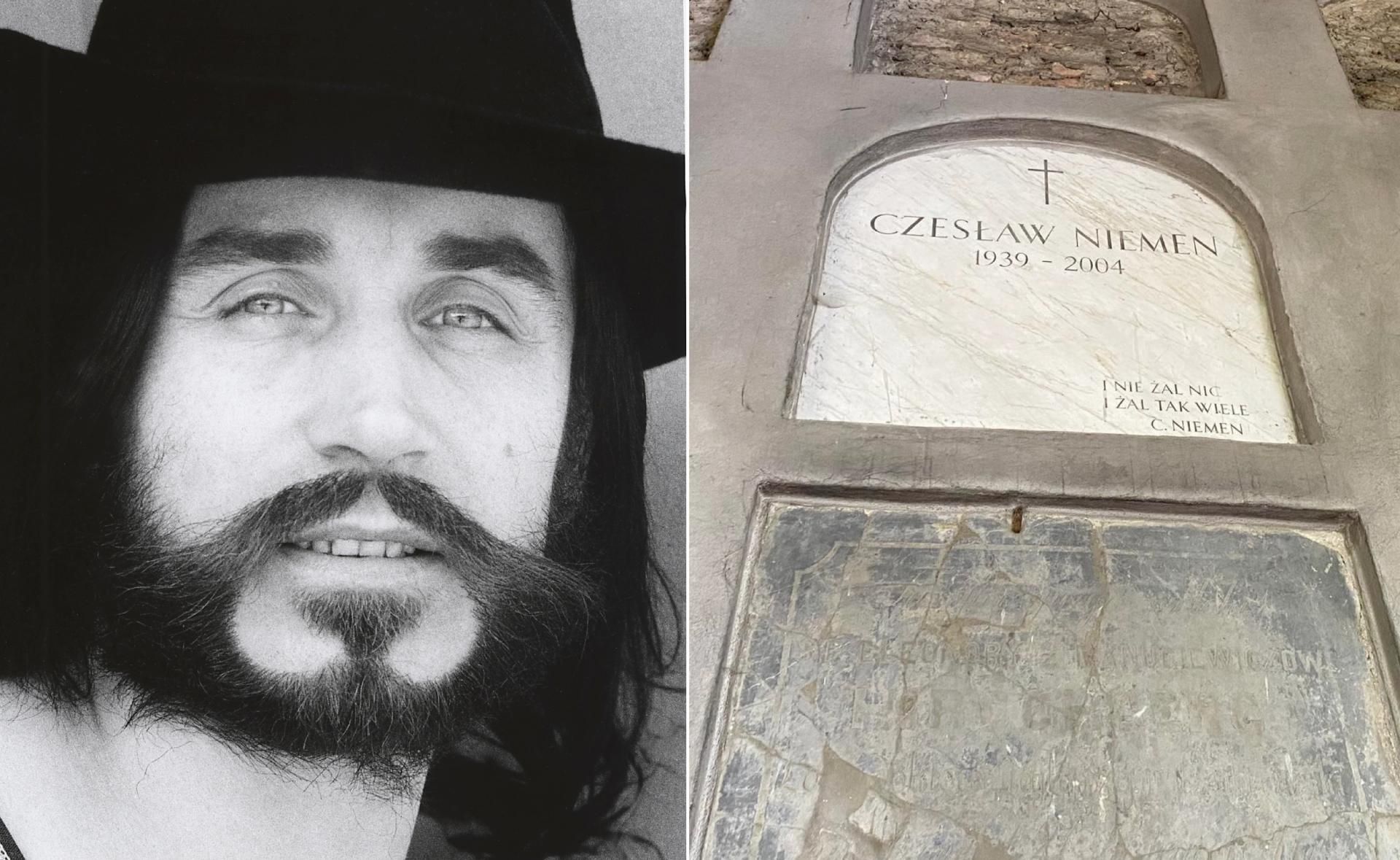 Czesław Niemen zmarł 21 lat temu. Nie ma zwyczajnego pomnika, pochowano ...