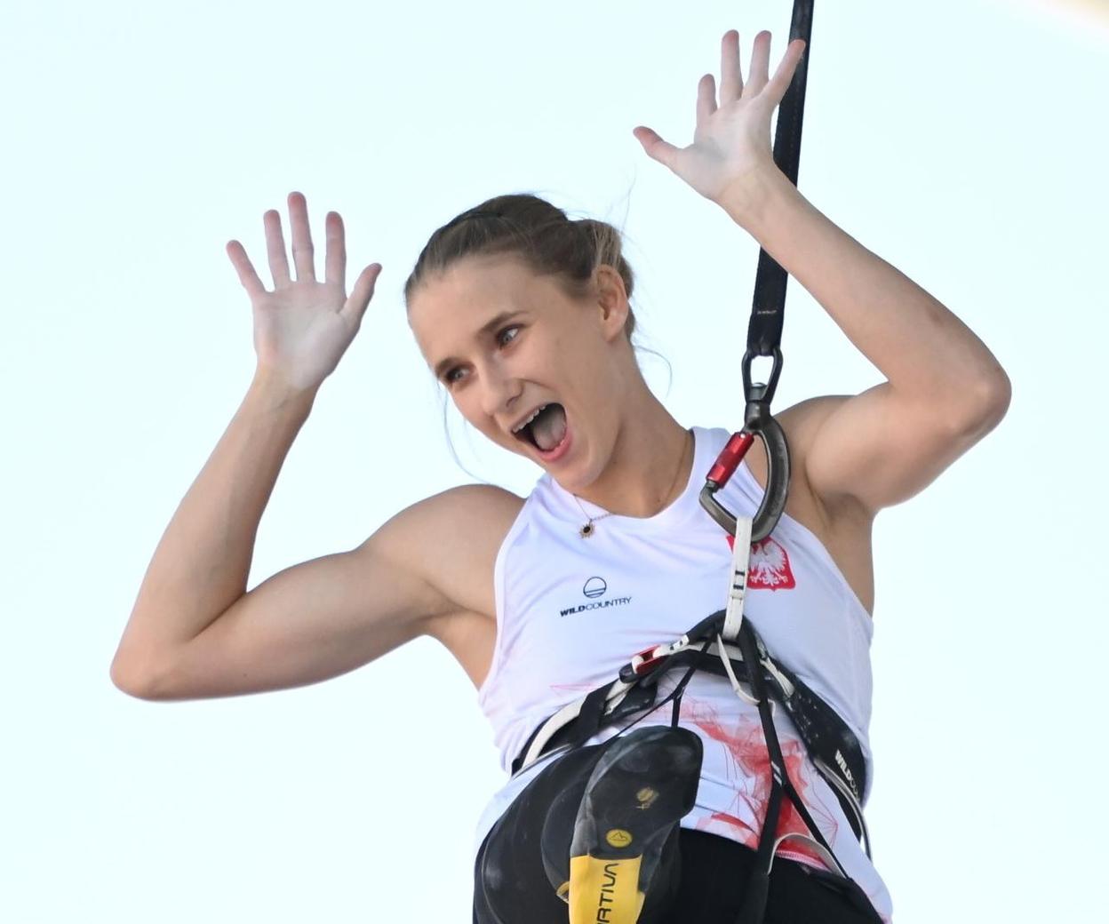 Igrzyska Olimpijskie 2024 w Paryżu. Wspinaczka. Aleksandra Kałucka z ...
