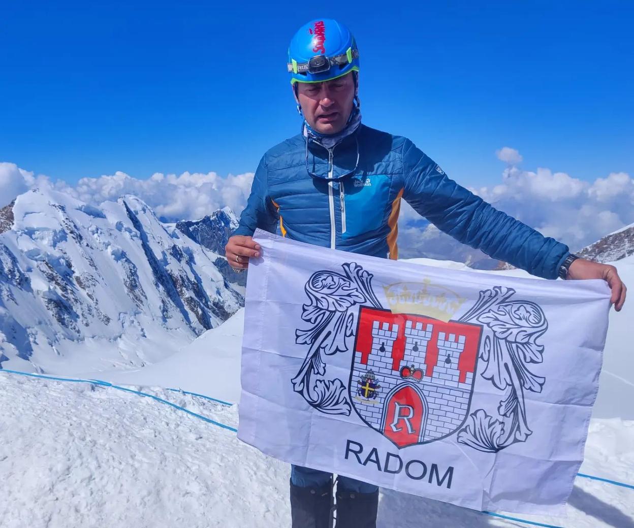 Radomianin rozpoczyna wyprawę na Manaslu. - Radom Radio ESKA