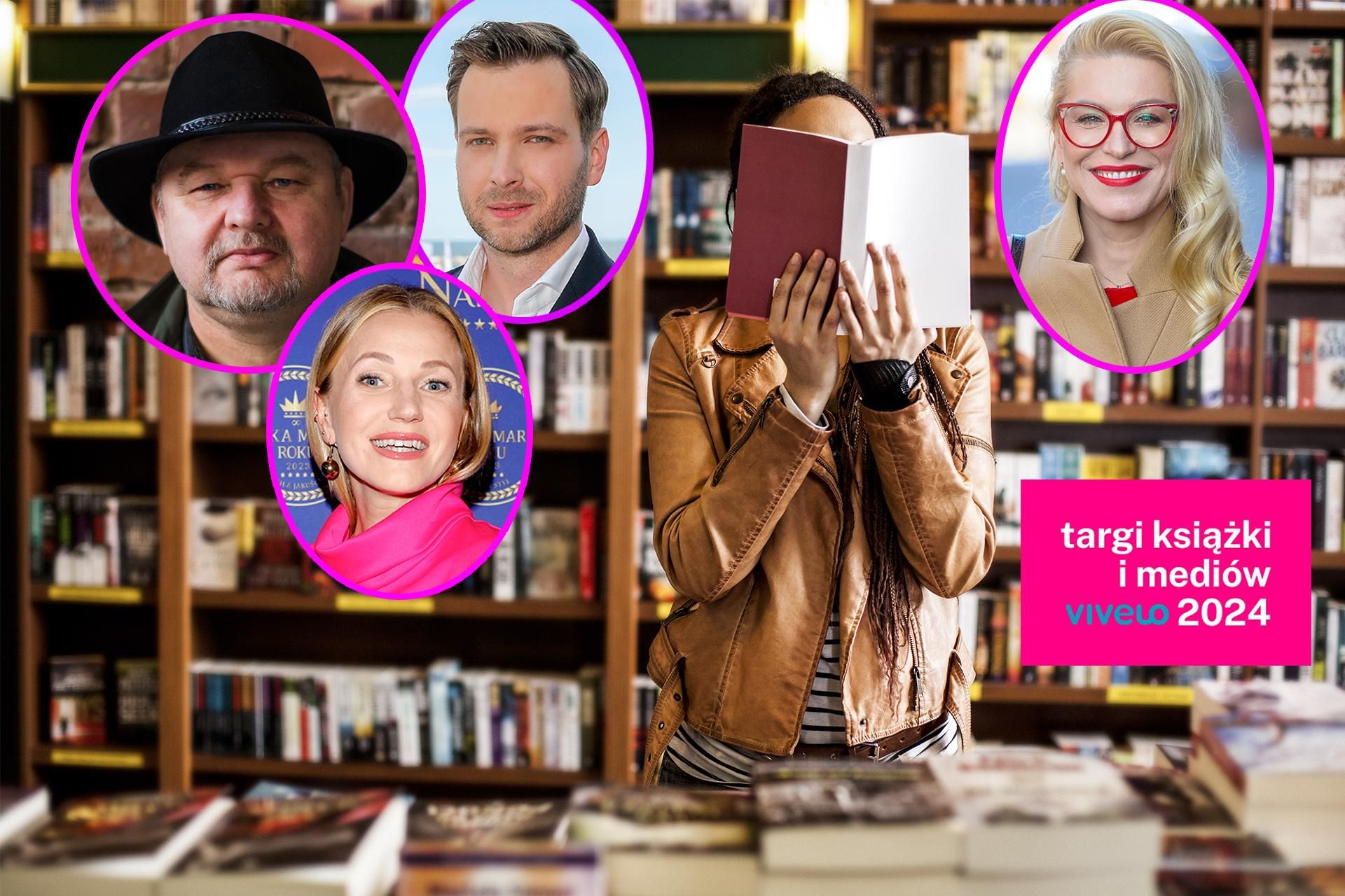 Autorzy, którzy będą na Targach Książki i Mediów Vivelo 2024. Znamy ...