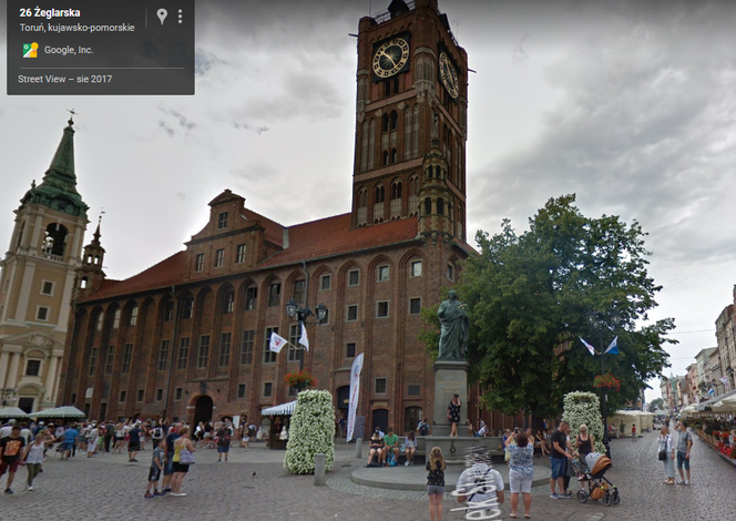 Toruń ma nowe zdjęcia w Google Street View. Zobaczcie co sfotografowały ...