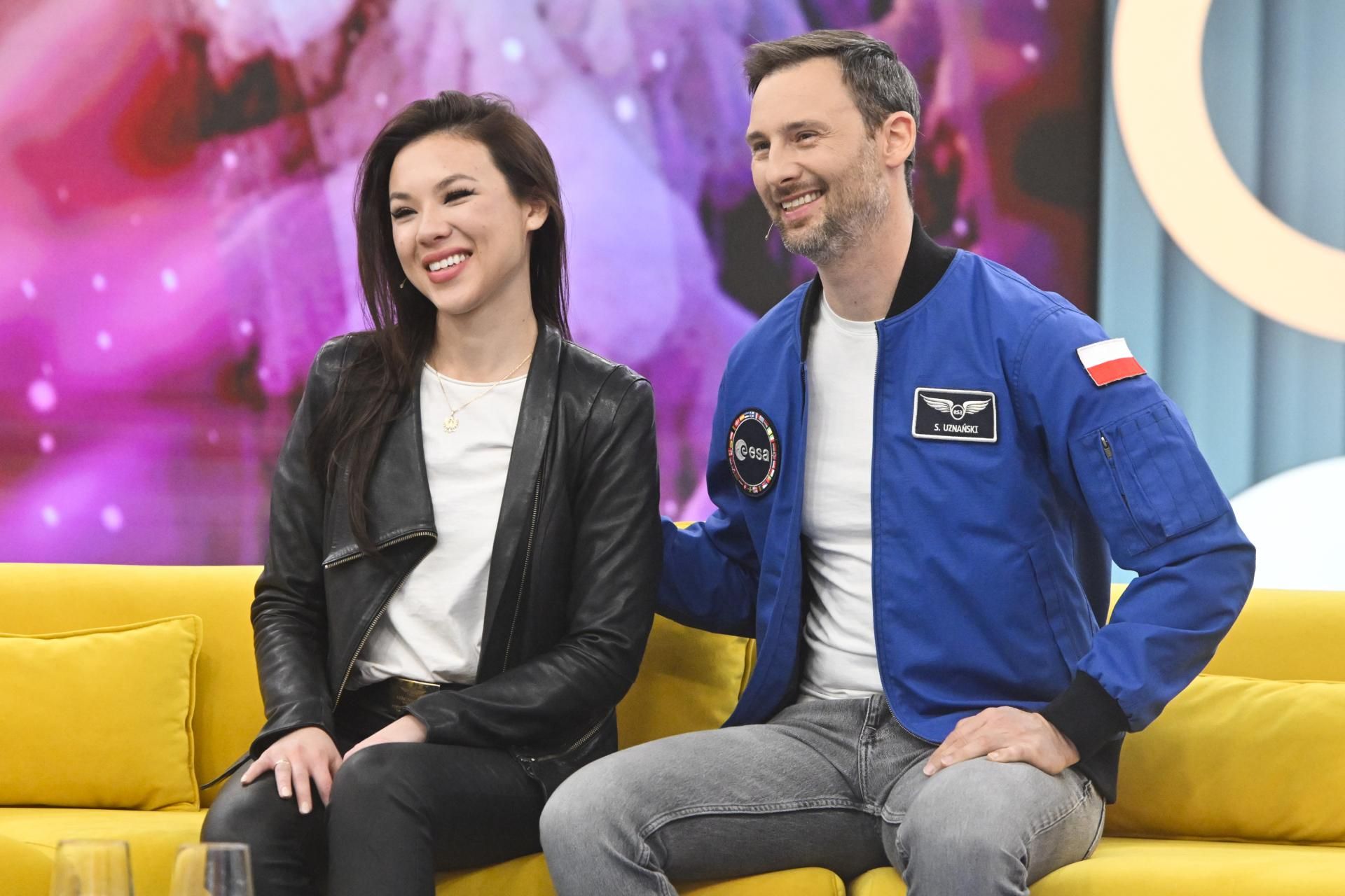 Aleksandra K. Wiśniewska-Uznańska: Jestem dumna z męża, ale boję się startu i powrotu na Ziemię ...