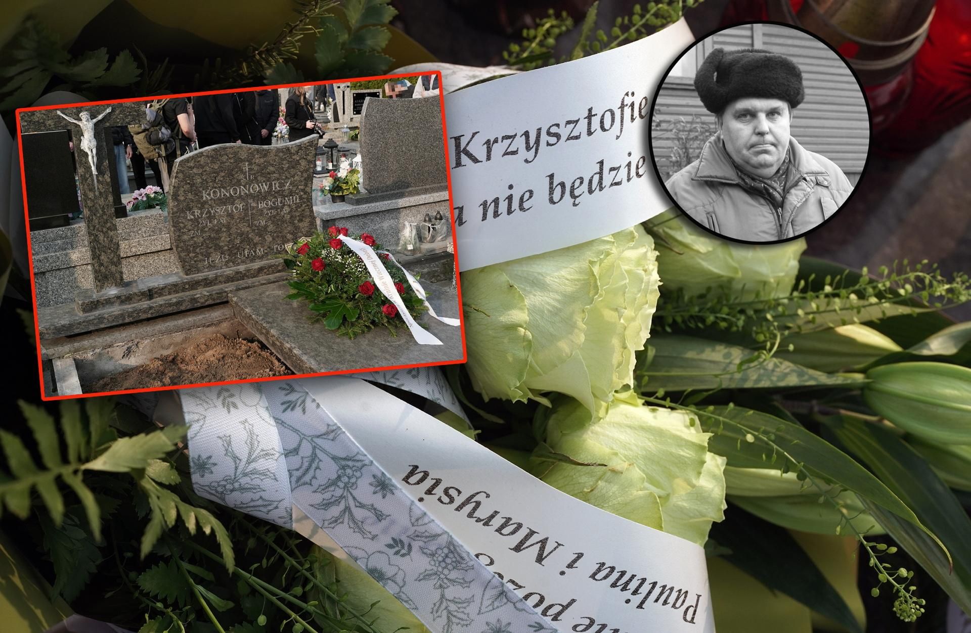 Pogrzeb Krzysztofa Kononowicza na cmentarzu św. Boboli w Białymstoku. Fani pożegnali legendę ...
