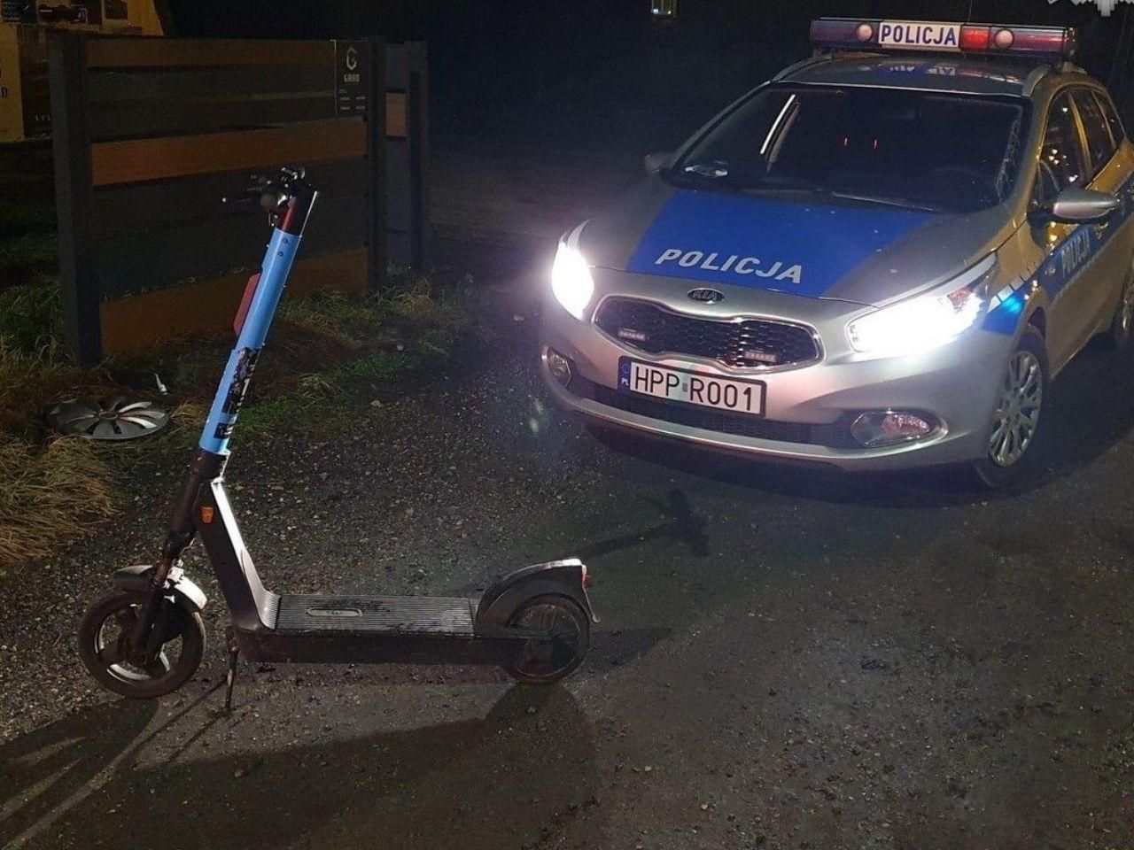 72-latek z Raciborza wsiadł na hulajnogę po alkoholu. Gdy policja pokazała mu mandat, zaniemówił ...