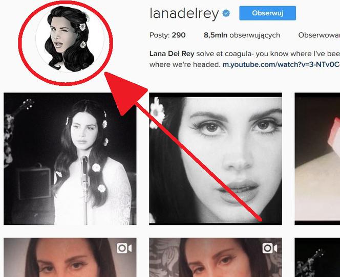 Lana Del Rey: Instagram piosenkarki z rysunkiem POLSKIEGO FANA! Zobacz ...