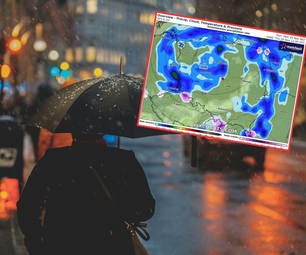 Załamanie pogody w Polsce. Kolosalna różnica temperatur, mogą wystąpić lokalne podtopienia ...