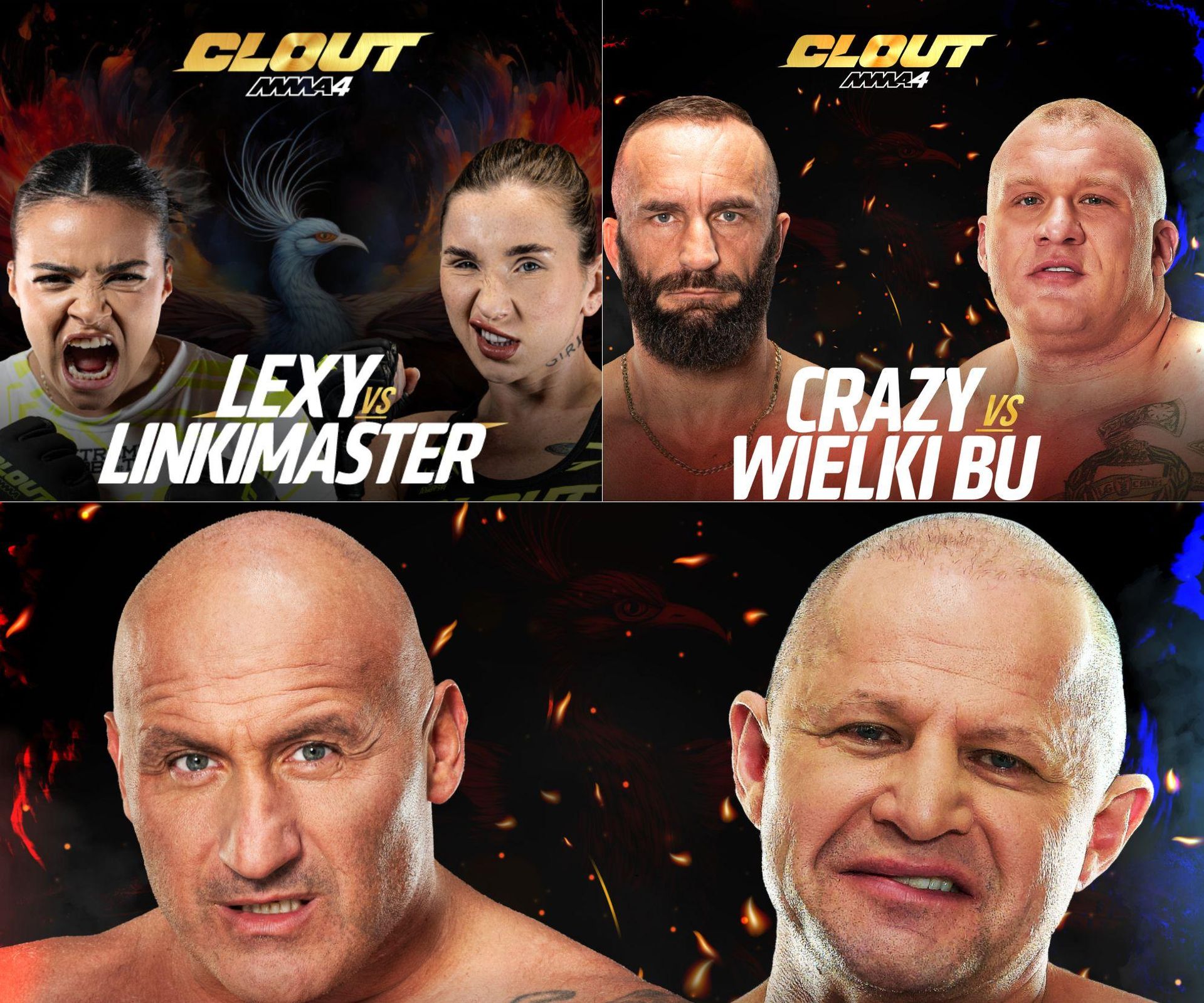 Clout MMA 4 - KARTA WALK, WALKI, ZAWODNICY. Kto walczy na Clout 9 marca ...