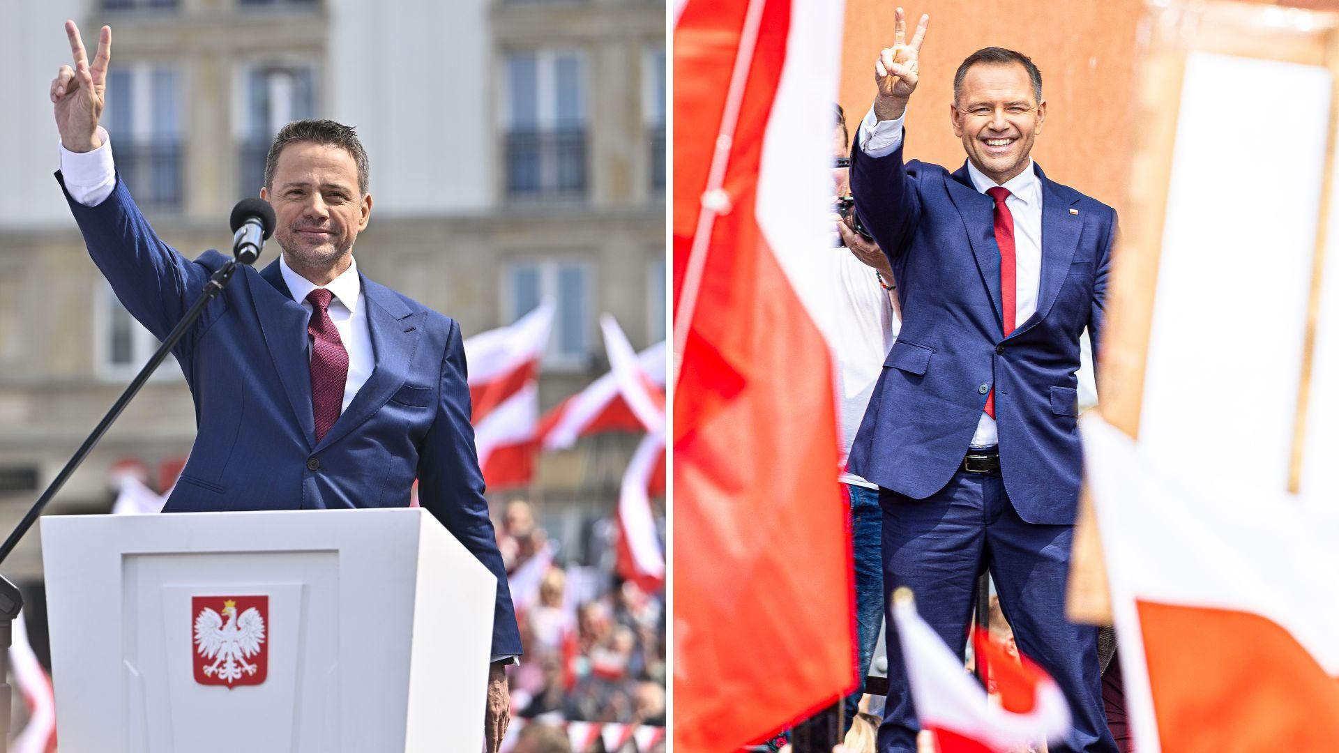 Wybory prezydenckie 2025 - wyniki exit poll. Rafał Trzaskowski wygrywa w pierwszych sondażach ...