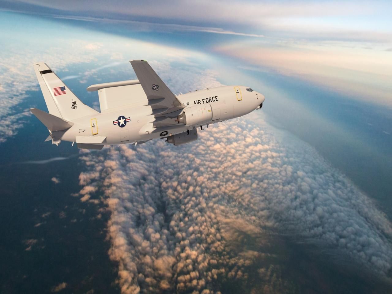 USA wymienia flotę AWACS. Boeing rozpoczyna budowę E-7 Wedgetail dla US ...