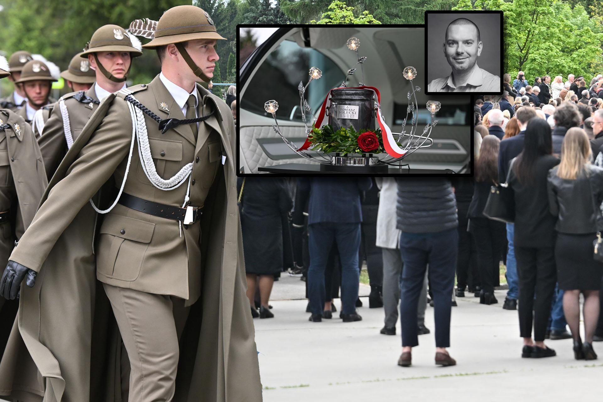 Pogrzeb lekarza zamordowanego w Krakowie. Tłumy pożegnały Tomasza Soleckiego - Kraków, Super Express