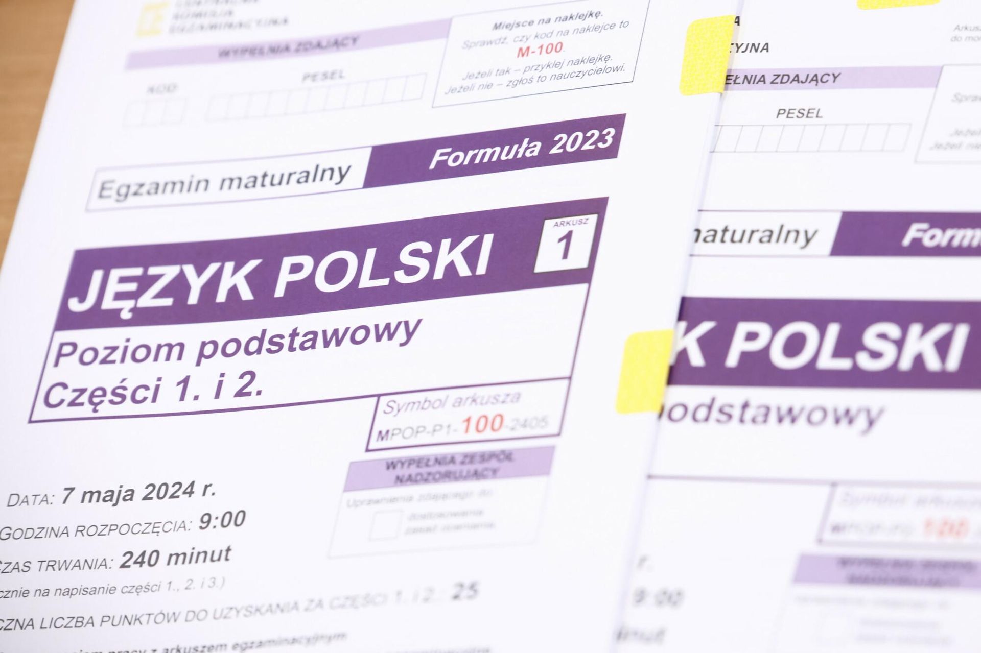 Arkusze z matury z polskiego 2025. Co było na egzaminie? Pytania, tematy wypracowań - Olsztyn ...