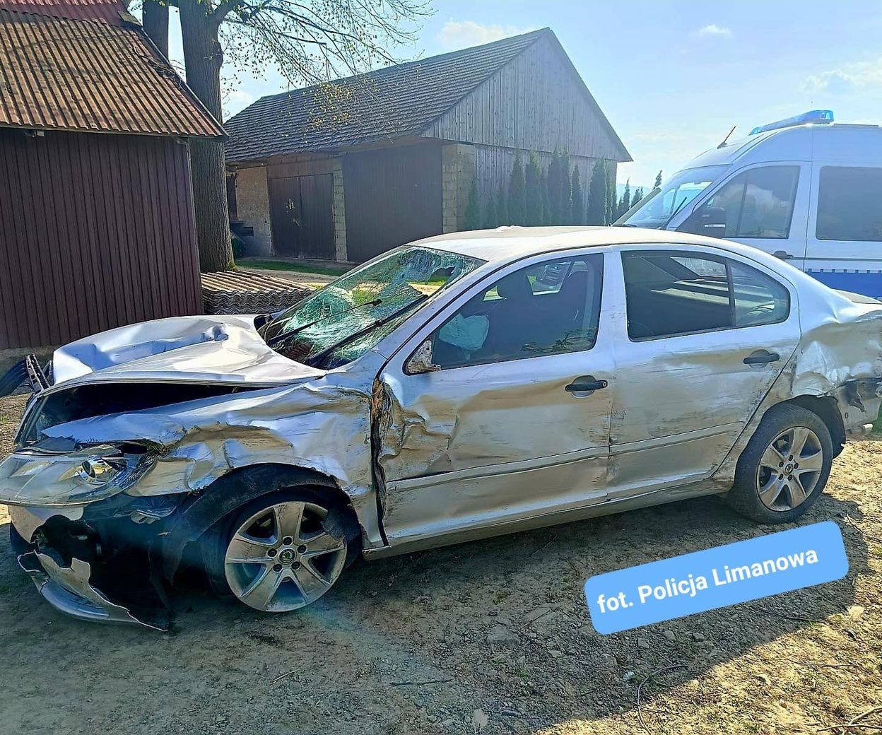 Małopolska. Śmiertelny wypadek pod Limanową. Nie żyje 10-letni chłopiec. Zatrzymano kierowcę ...