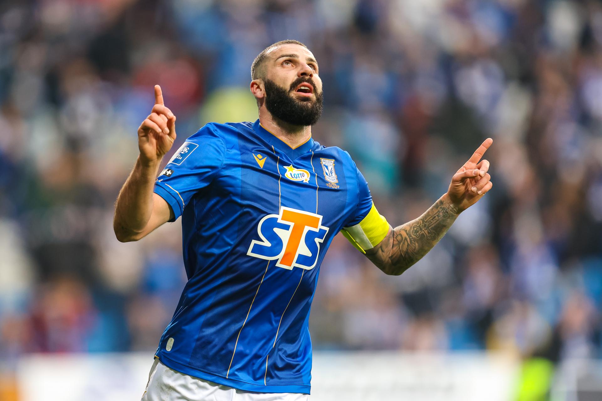 Lech poległ w europejskich pucharach, ale nie zmienia swoich celów ...