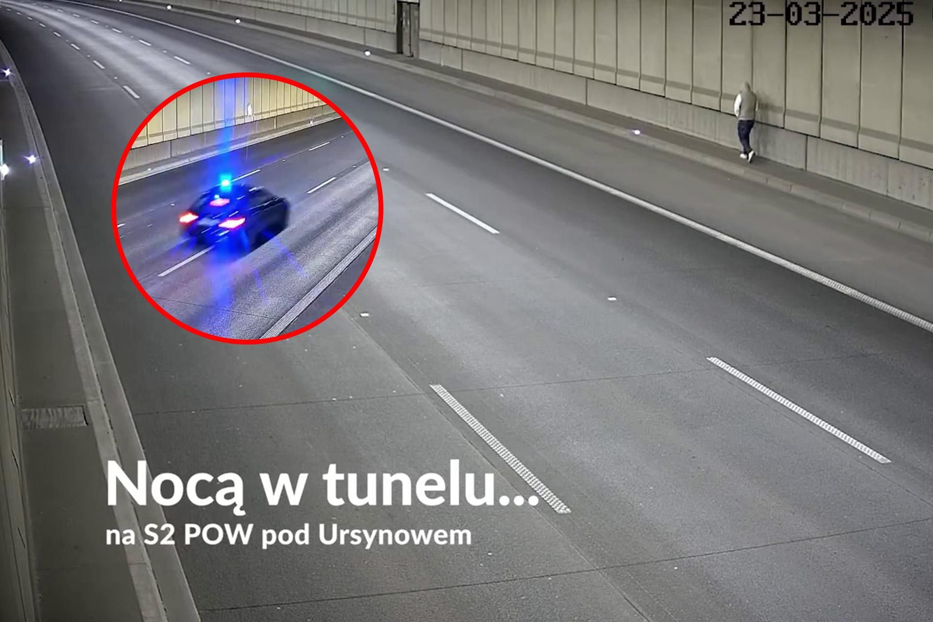 Zadzwonił pod numer alarmowy i poprosił o podwózkę. Z tunelu POW ... Zadzwonił pod numer alarmowy i poprosił o podwózkę. Z tunelu POW ...