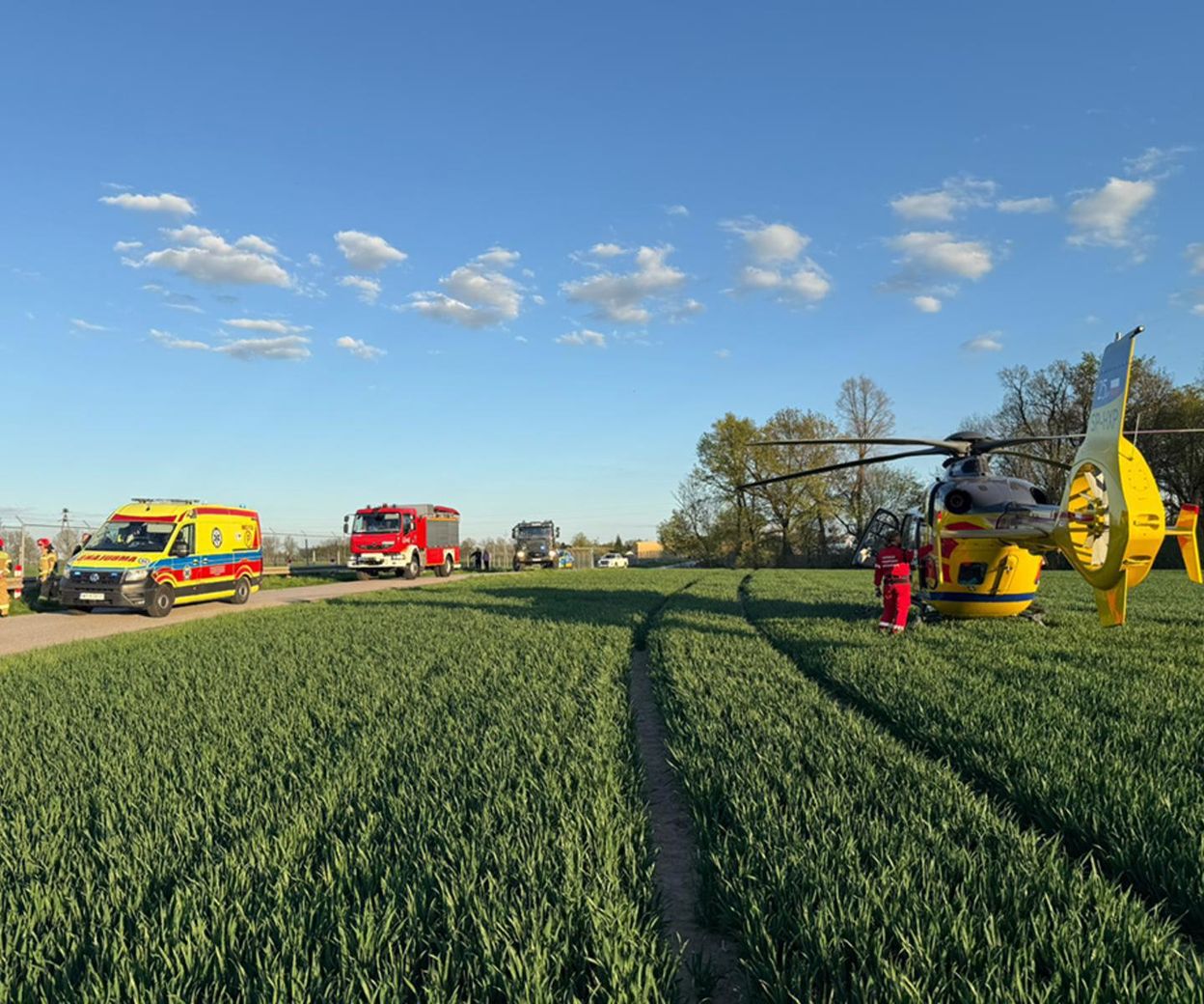Czarna seria pod Sochaczewem. Dwa wypadki i cztery pożary jednego dnia - Warszawa, Super Express