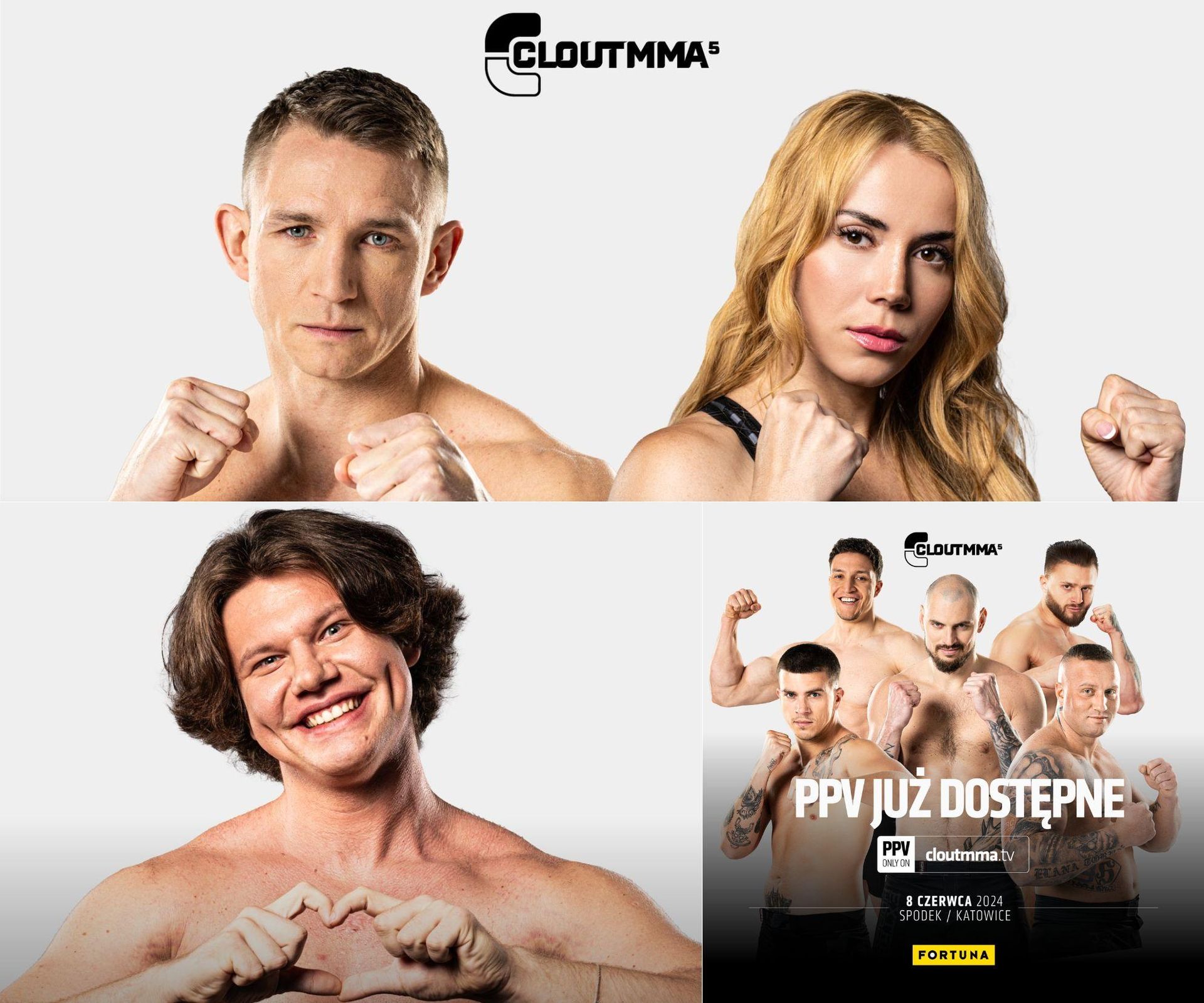 Clout MMA 5 - DATA, KARTA WALK, BILETY, PPV, MIEJSCE. Kiedy jest i kto walczy na Clout MMA 5 ...