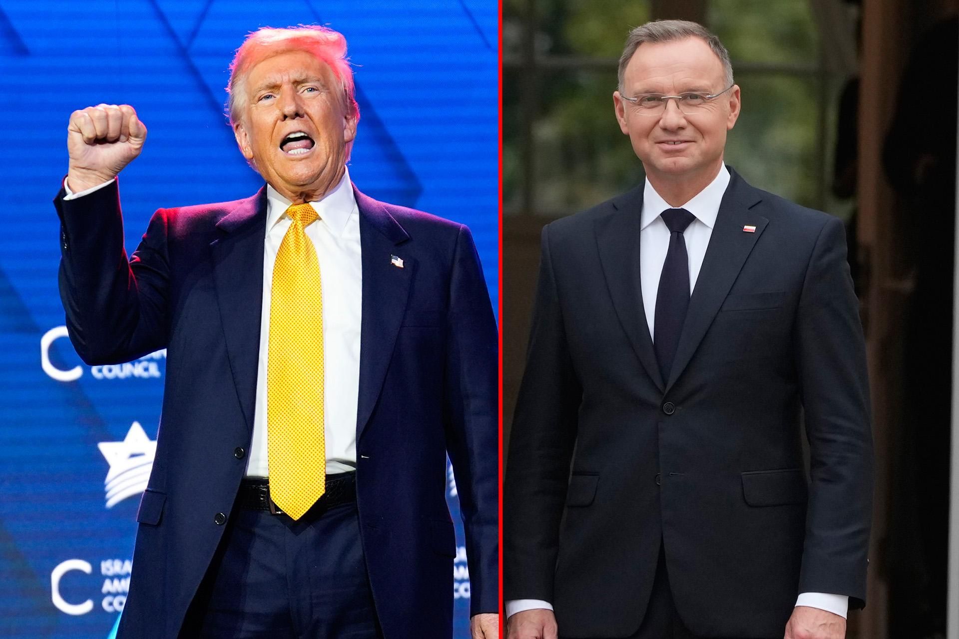 Trump: mój wielki przyjaciel Andrzej Duda jest w Doylestown. Wspaniały ... Trump: mój wielki przyjaciel Andrzej Duda jest w Doylestown. Wspaniały ...