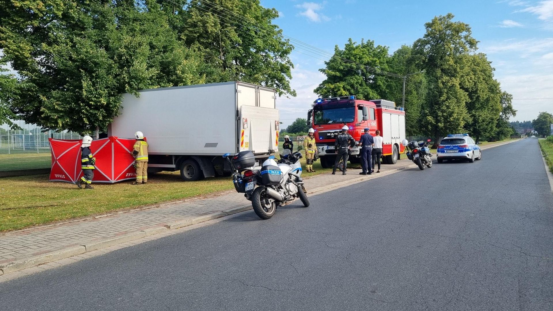 Tragiczny wypadek w Grabowie nad Prosną. Nie żyje 58-letni kierowca - Ostrzeszów Radio ESKA