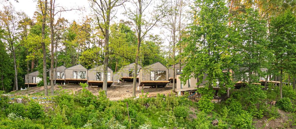 Ruciane Park: domki na Mazurach od Archas Design - Architektura-Murator