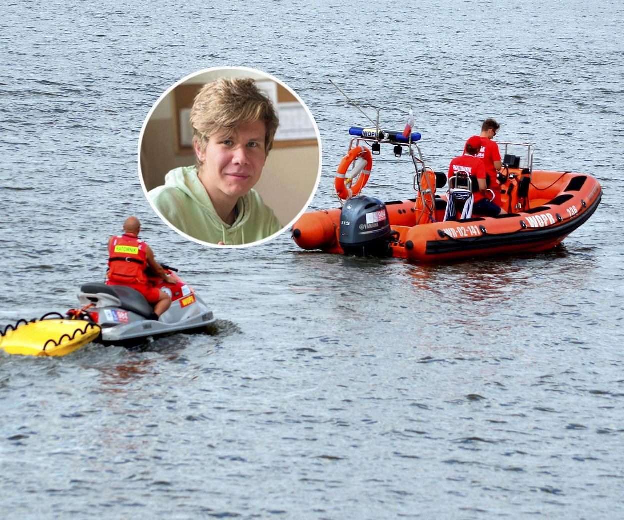 Ojciec Krzyśka Dymińskiego wyłowił ciało. „Stres, ból, współczucie, ale ...