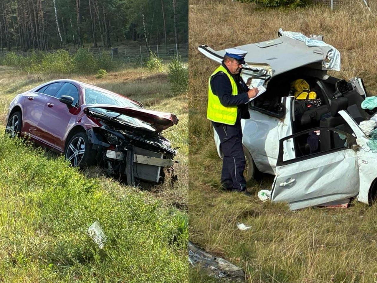 Tragiczny wypadek pod Toruniem. Nie żyje jedna osoba - Toruń Radio ESKA