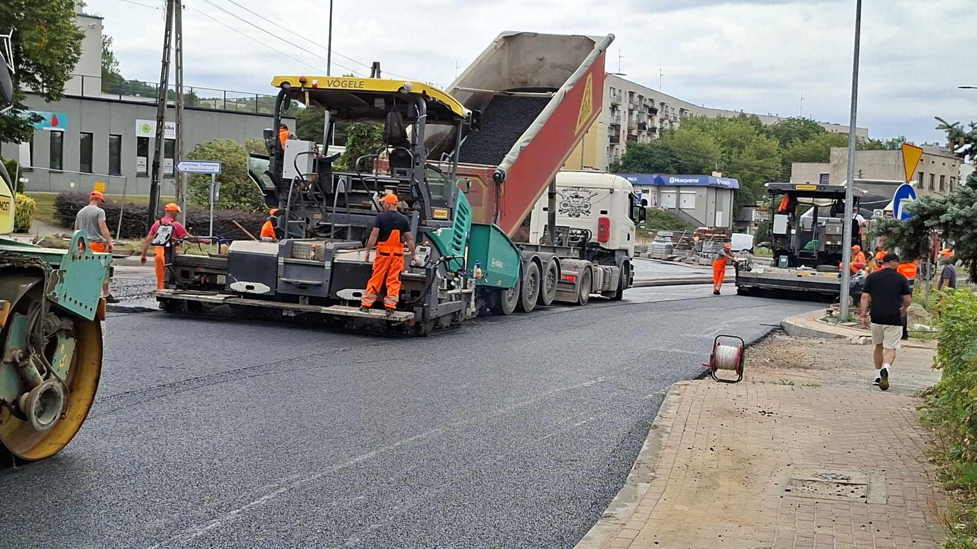 Remonty drogowe w Starachowicach. W piątek koniec prac na fragmencie Piłsudskiego - Starachowice ...