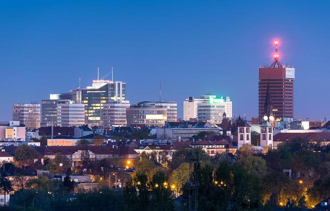 Poznański Manhattan nocą! [ZDJĘCIE DNIA] - Poznań, Super Express