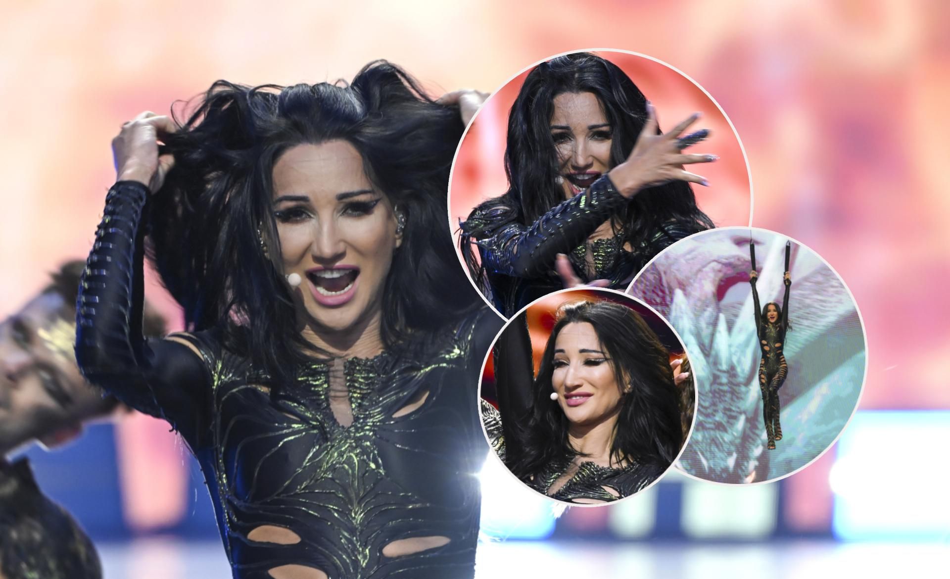 Justyna Steczkowska z "Gają" w Sopocie podczas Polsat Hit Festiwalu. Czego tam nie było? Smoki ...