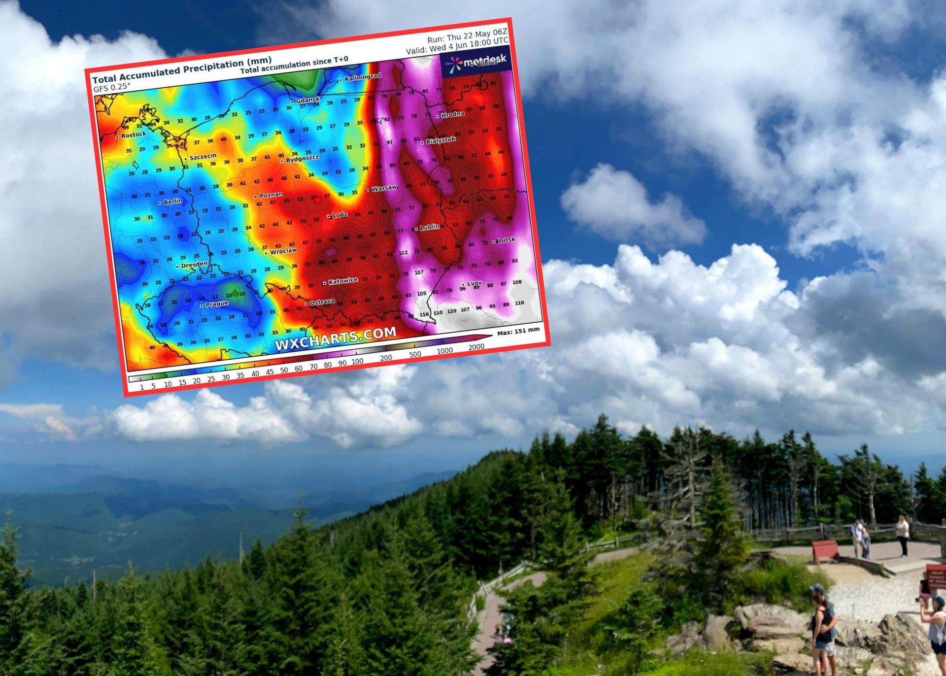 Zmiana pogody w Polsce już na horyzoncie. Zacznie się 25 maja. Wówczas nad Wisłą zrobi się ...