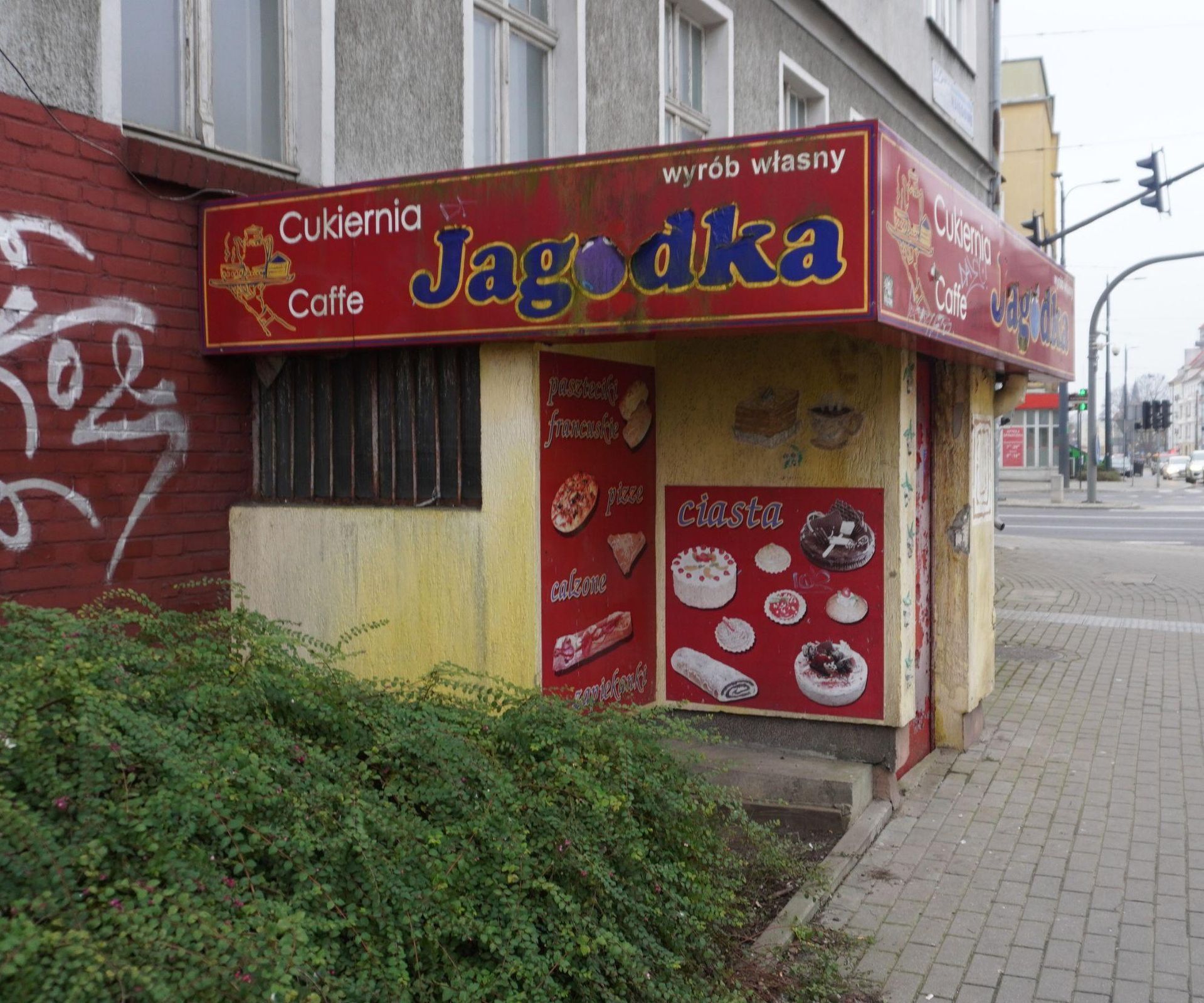 Opuszczona cukiernia "Jagódka" w Olsztynie. W latach 90-tych znał je ...