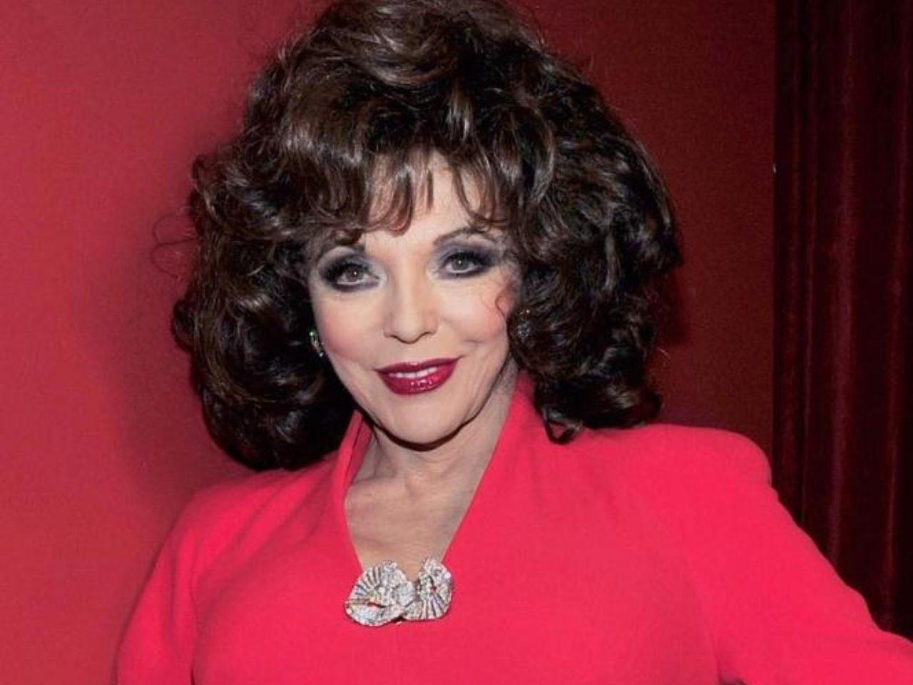 Tak dziś wygląda Joan Collins! 91-letnia gwiazda "Dynastii" nie ...