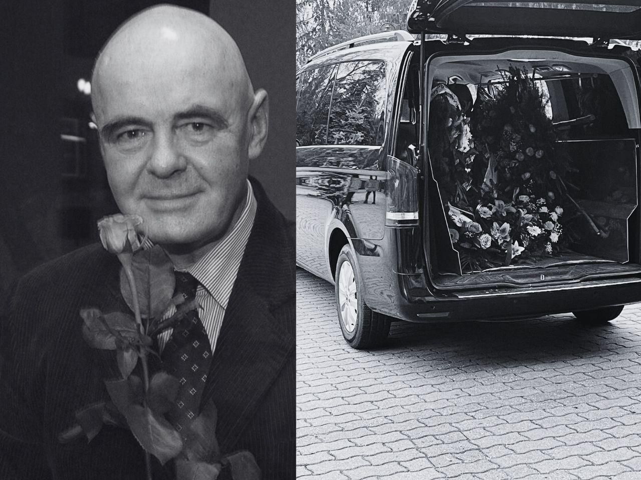 Pogrzeb Stanisława Tyma. Zajechał gigantyczny wóz z wieńcami! Tłum ...