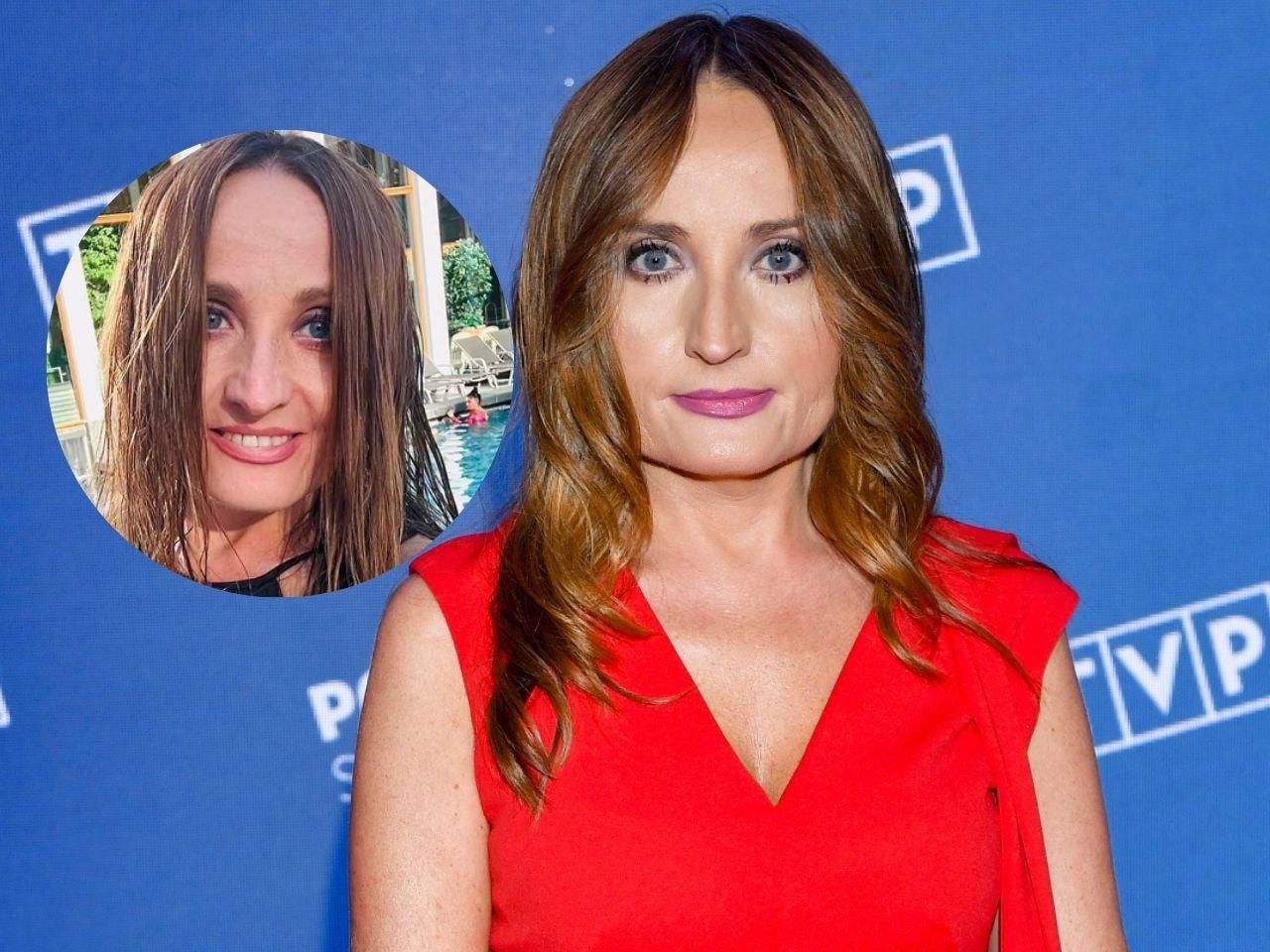 Dziennikarka TVP w letnim wydaniu. Justyna Dobrosz-Oracz w stroju kąpielowym podbiła Instagram ...