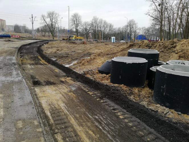 Informacje z budowy: prace przy Arkońskiej idą pełną parą [ZDJĘCIA] - Szczecin, Super Express
